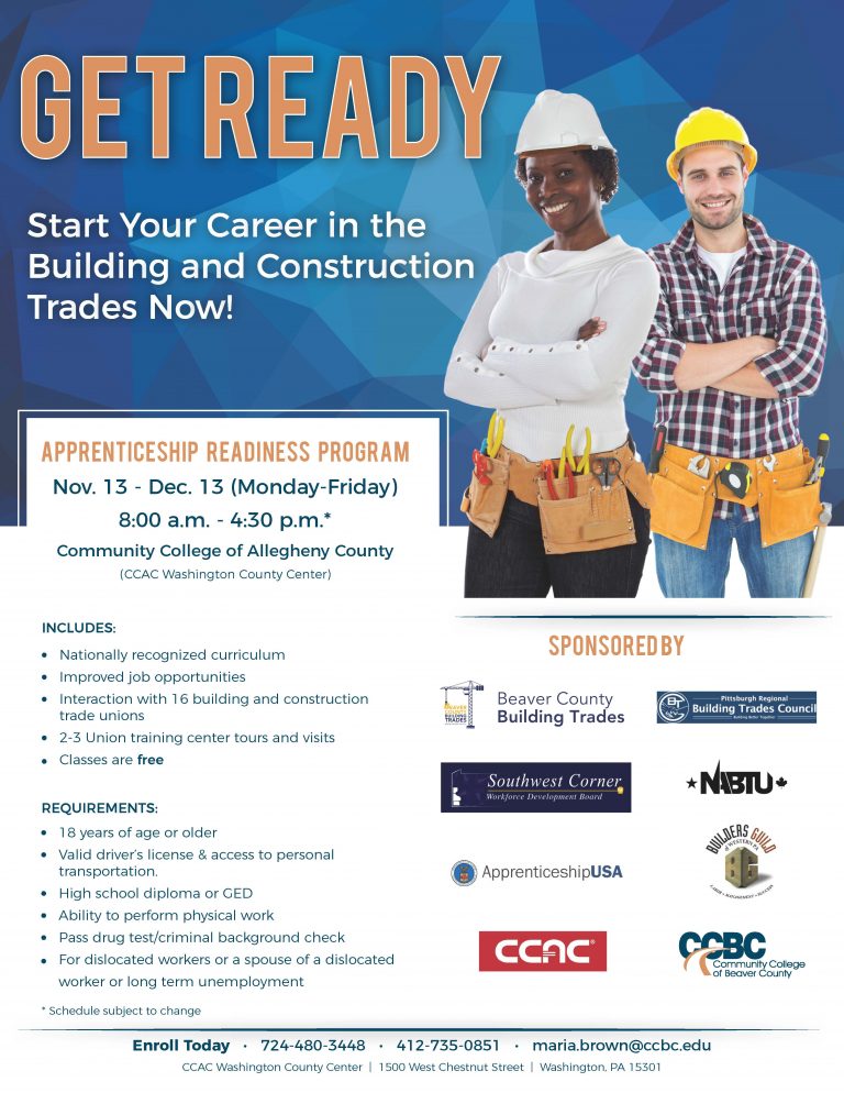 Apprenticeship Readiness Program (ARP) – Southwest Corner Workforce ...